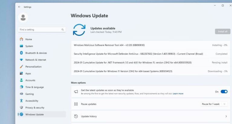 How to Check for and Install Windows Updates on your computer