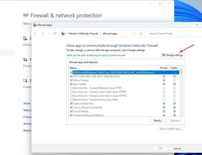 How to Allow an App Through Firewall in Windows 11