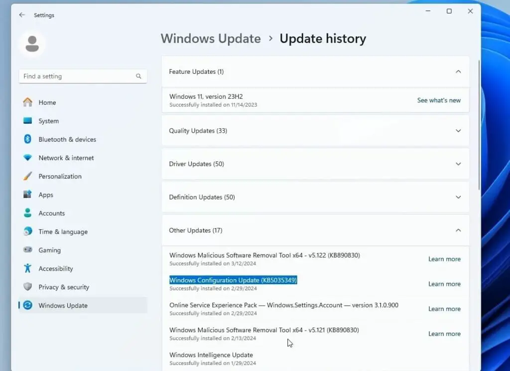 Download windows 11 Moment 5 Update (Try 24H2 Features)