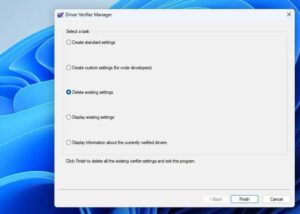 How to fix driver verifier DMA violation error windows 11