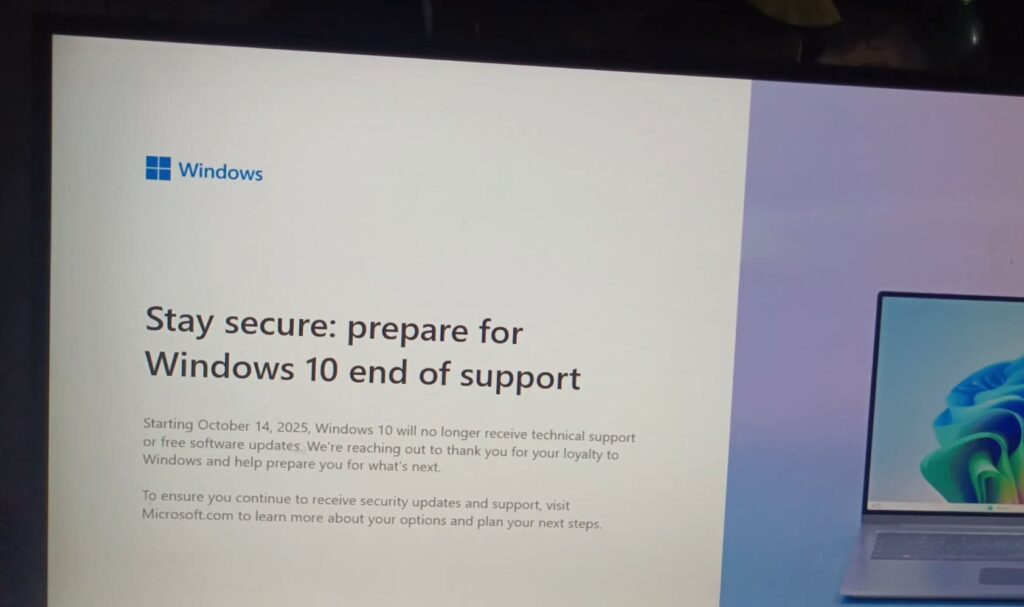 What Windows 10’s End-of-Support Means for You in 2025